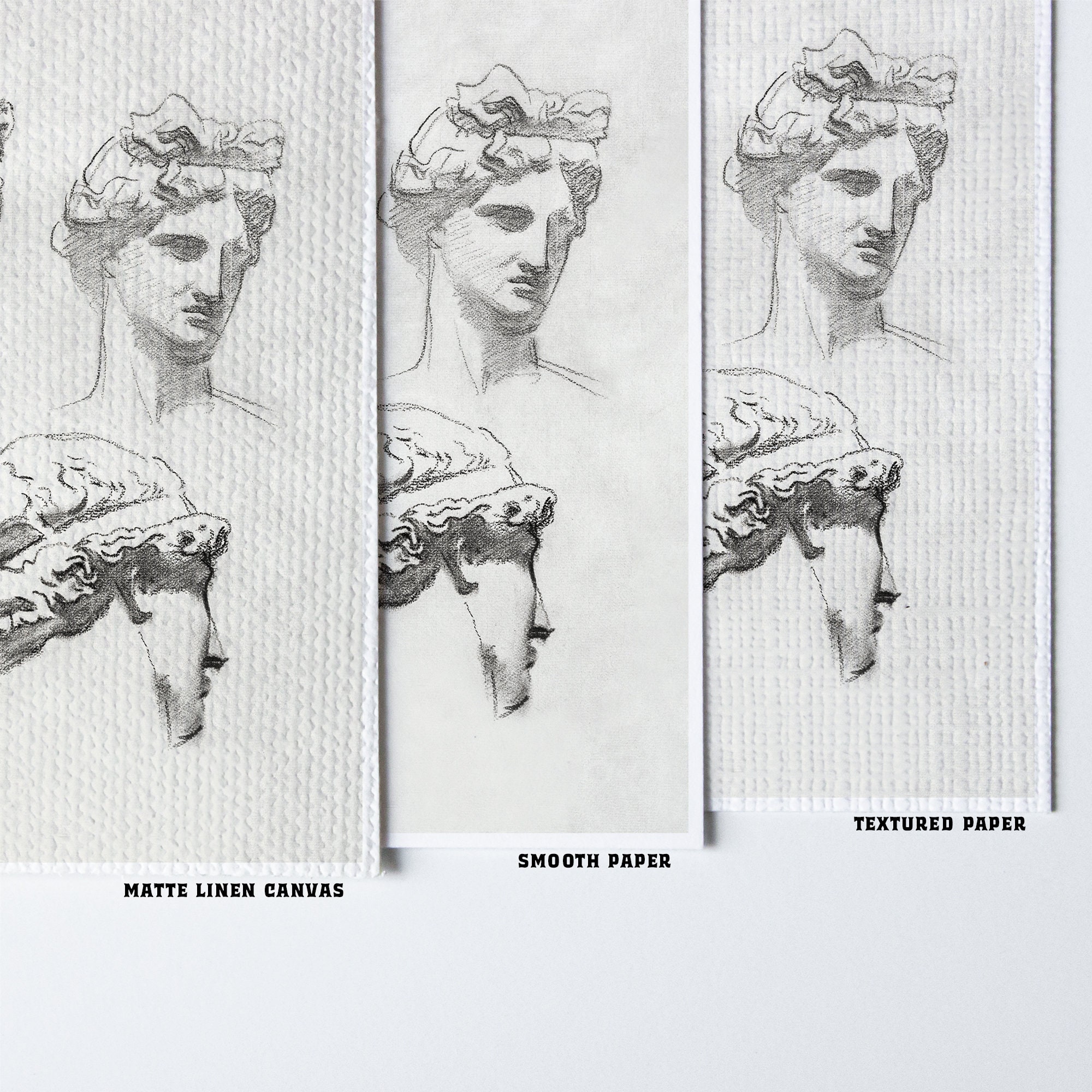 Vintage Study Sketches Vintage Art Prints Framed Antique - Etsy