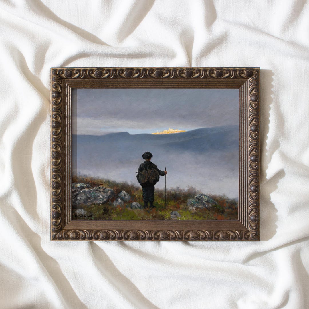 Little Explorer #318, Vintage Boy Nursery Art Prints Framed, Gold ...