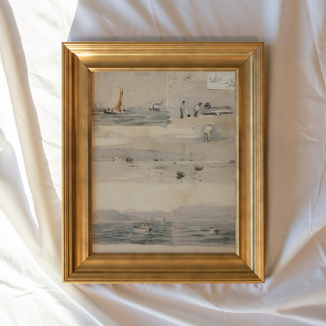 Vintage Art Prints Framed, Antique Replica Painting, Antique Wall Art ...