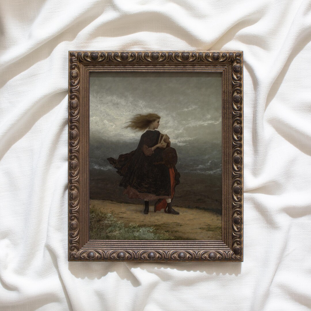 Windswept #125, Vintage Wall Art Prints Framed, Antique Replica ...