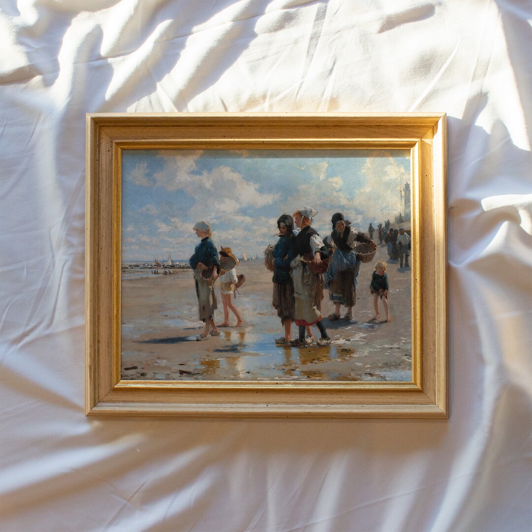 Vintage Art Prints Framed, Antique Replica Painting, Antique Wall Art ...