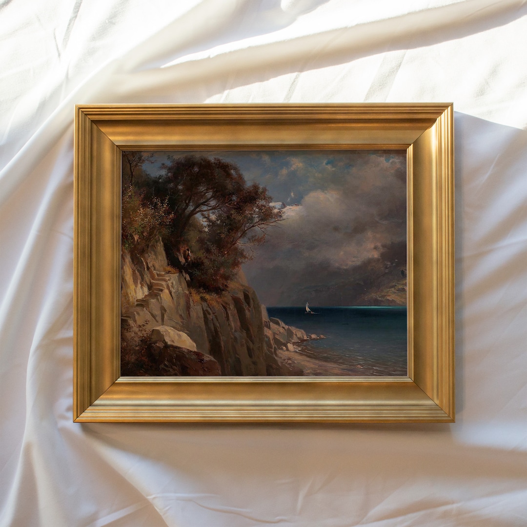 Vintage Art Prints Framed, Antique Replica Painting, Antique Wall Art ...