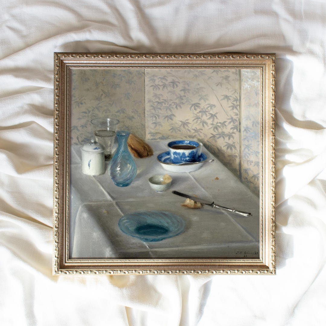 Kitchen Still Life, Square Print, Kitchen Art, Cottagecore Prints ...