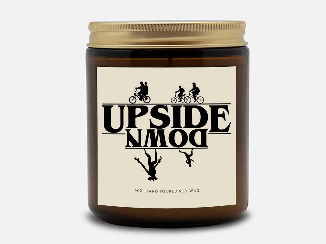 The Upside Down Candle, Stranger Things, Stranger Things Gift, Stranger ...