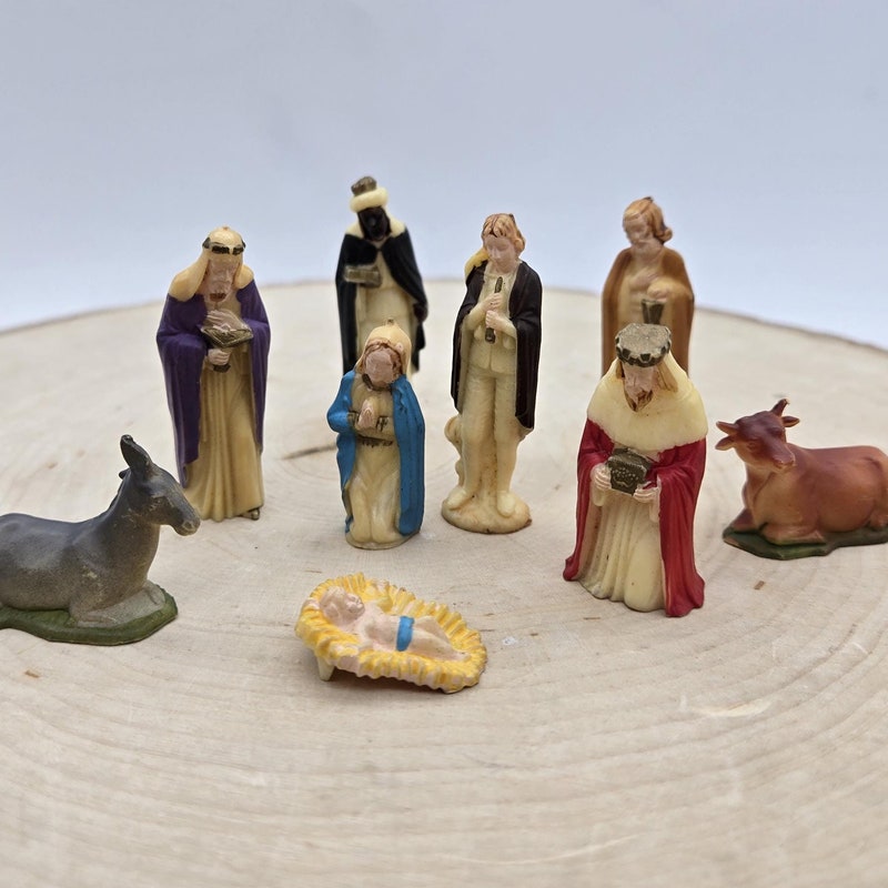 Nativity Set Resin - Etsy