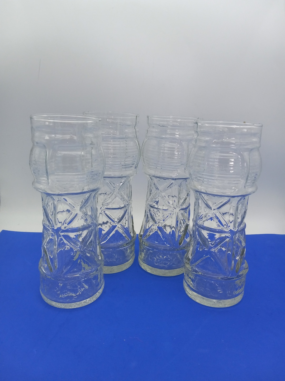 Red Lobster Lighthouse Drinking Glasses, Set of 4, 1980's - Etsy