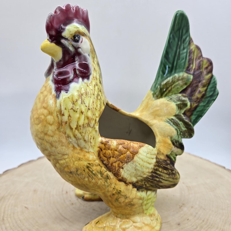 Rooster Planter - Etsy