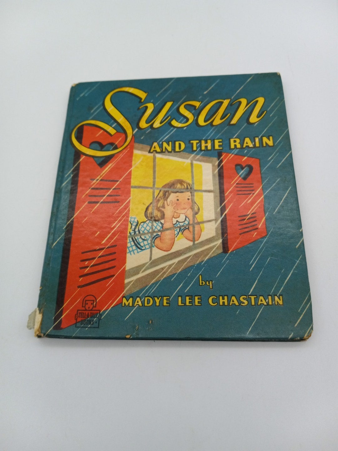 Susan and the Rain "tell-a-tale" Book by Madye Lee Chastain, 1947 - Etsy