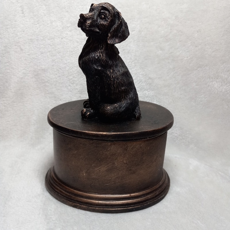 Dog Trinket Box - Etsy