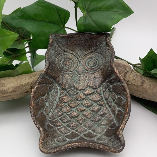 Owl Dish - Etsy