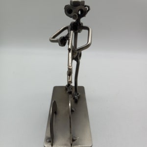 Nuts & Bolts Welded Man W/rifle Metal Art Steampunk - Etsy
