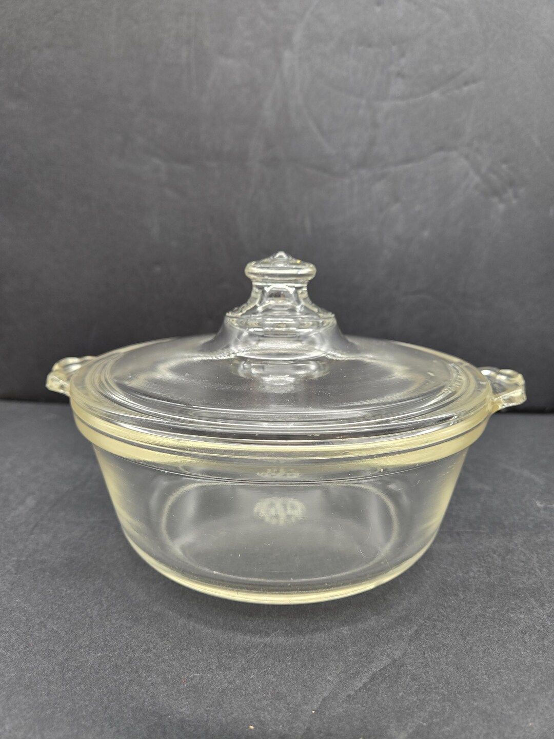 Rare Antique Pyrex Glass Casserole Dish W/lid Circa 1900 - Etsy