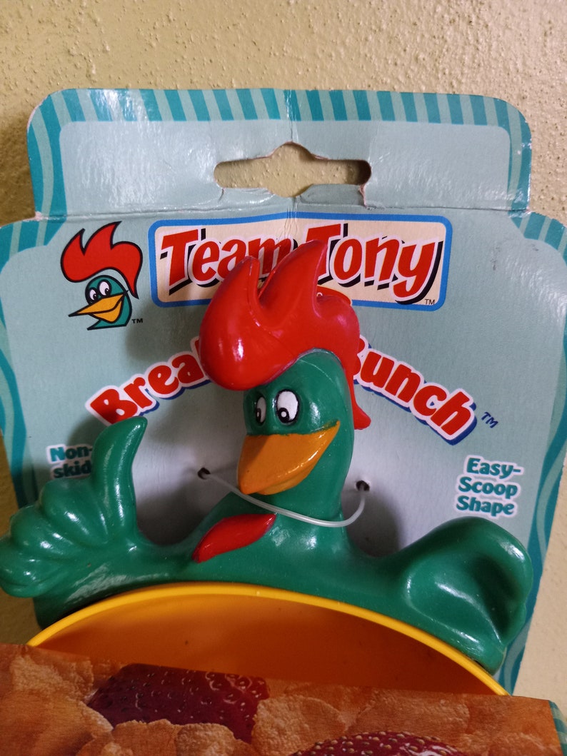 Kelloggs Team Tony Corn Flakes Cereal Bowl, 2001 - Etsy