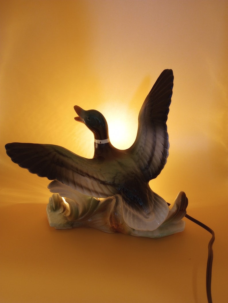 1959 Lane Mallard Duck T.V. Lamp - Etsy