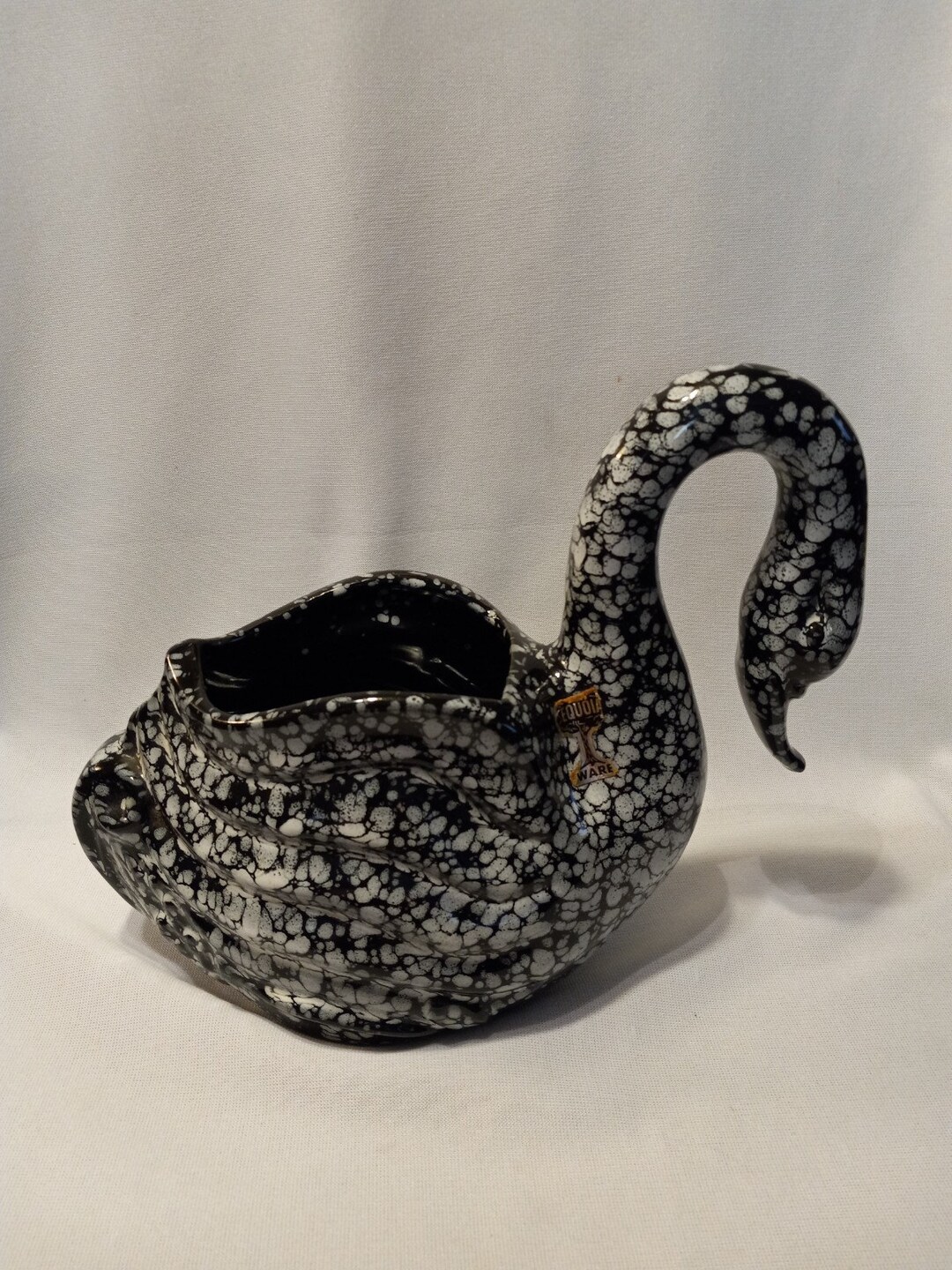 Ceramic Sequoia Ware American Bisque Swan Planter - Etsy