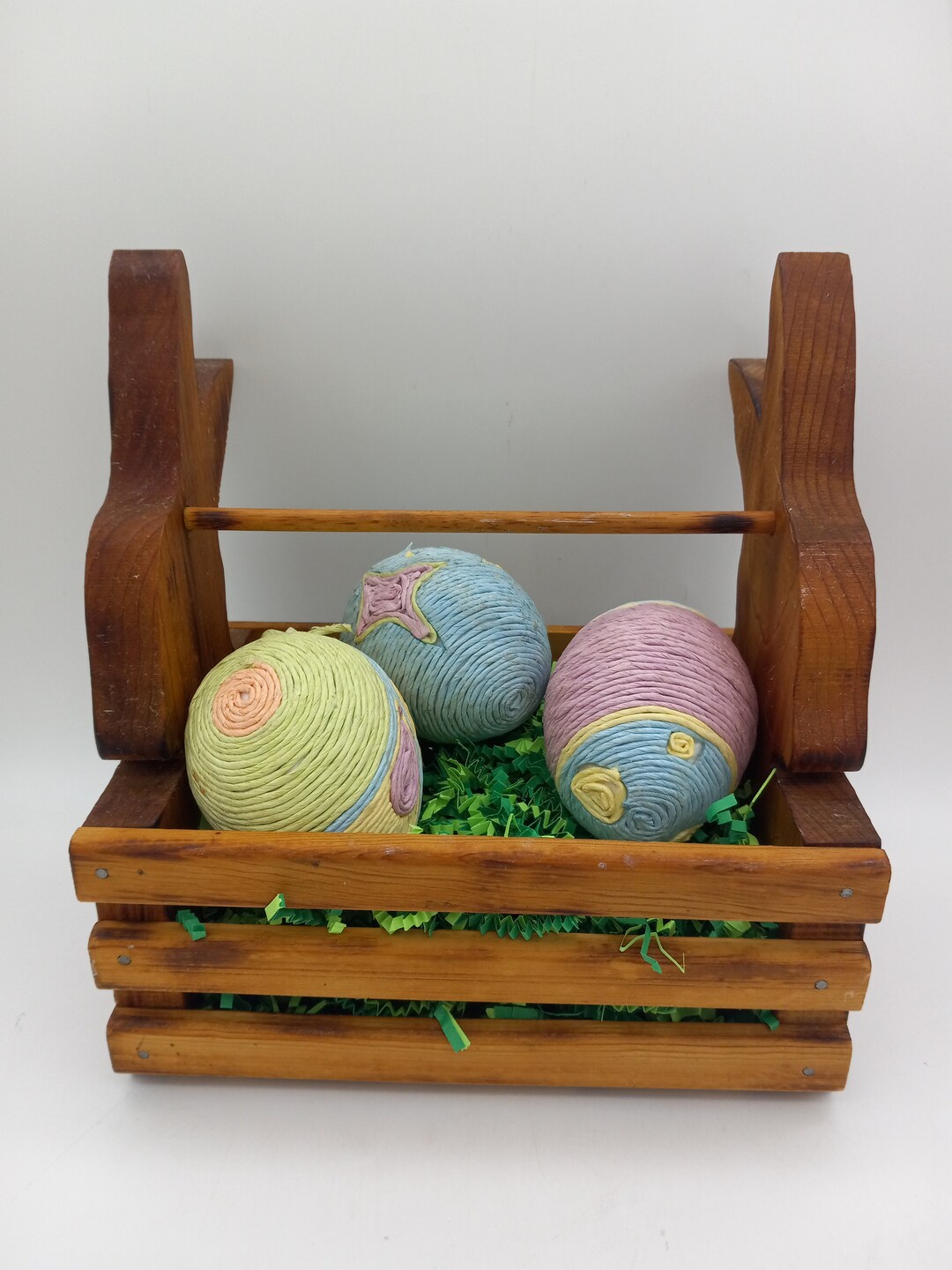 Wooden Bunny/rabbit Basket - Etsy