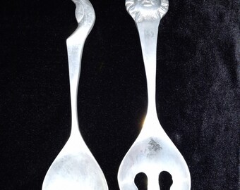 Pewter Sun and Moon - Etsy