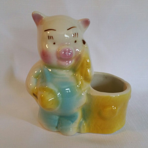Pig Vintage Planter - Etsy