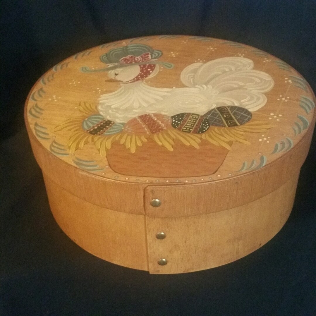 Vintage Cheese Box - Etsy