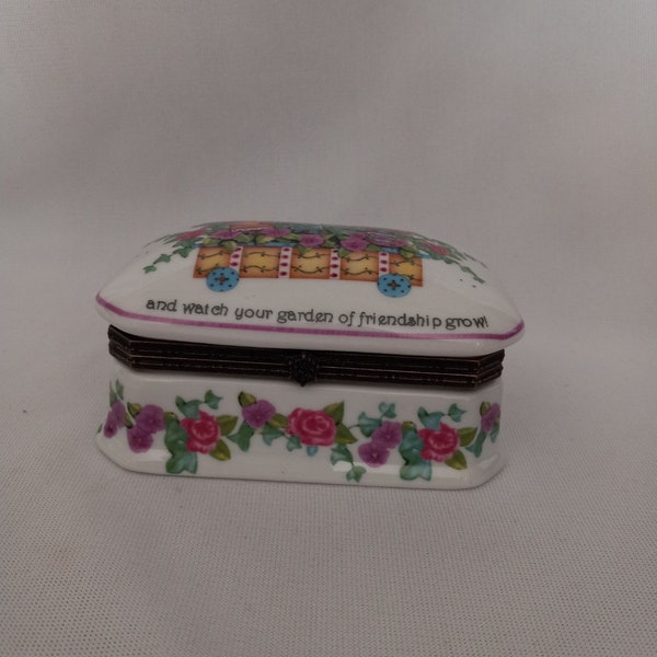 Imperial Porcelain Trinket Box - Etsy