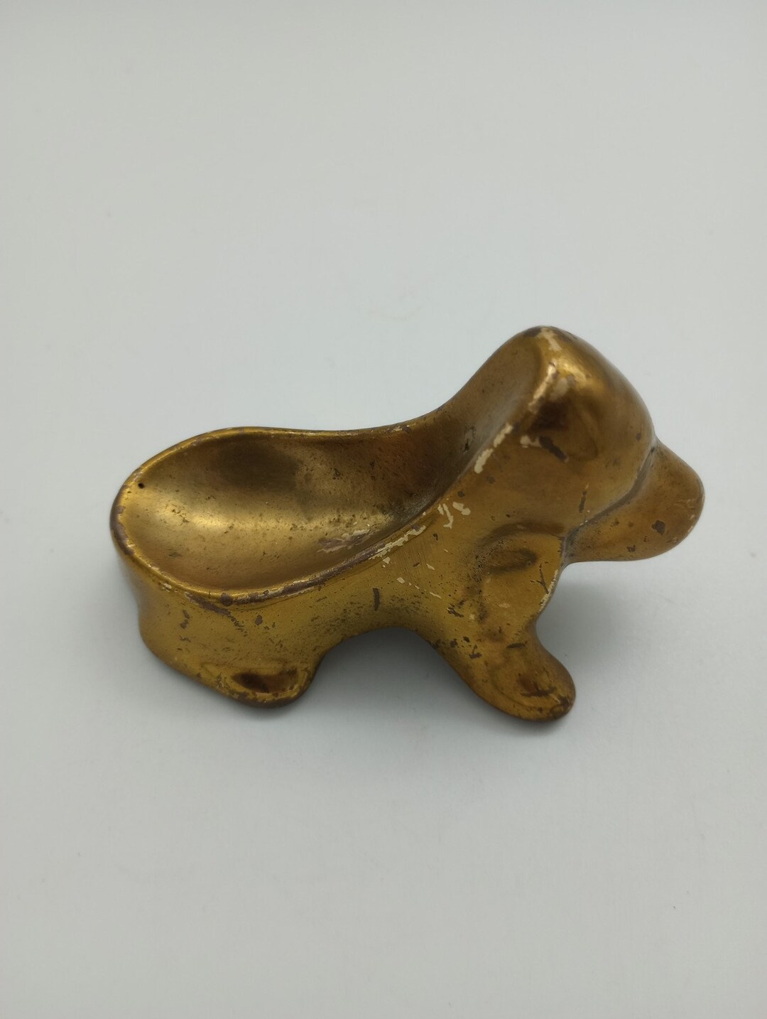 Mid Century Brass Basset Hound Pipe Receiver/holder - Etsy