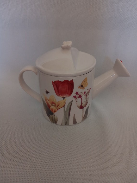 Ceramic Watering Can Music Box - Etsy