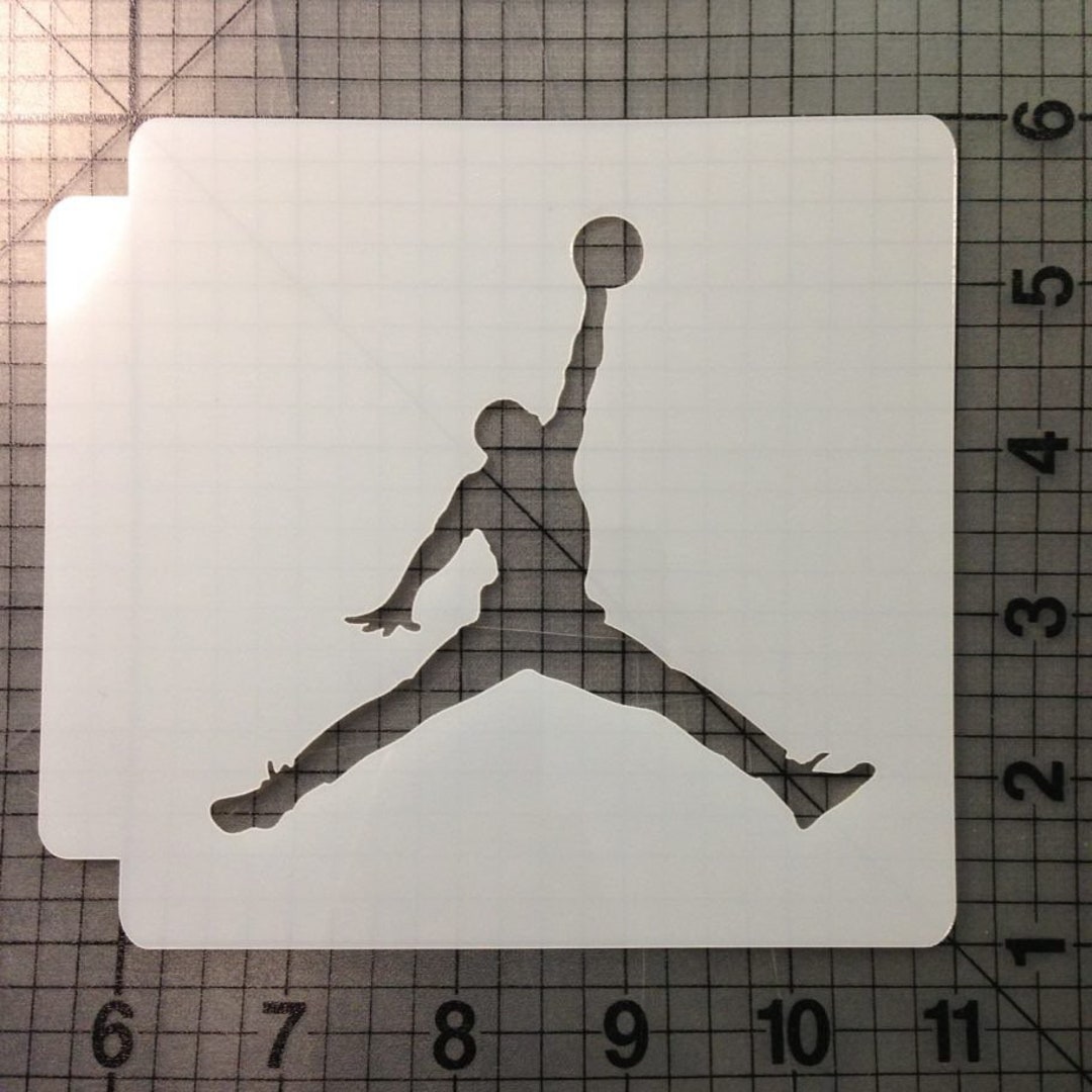 Jord Sport Man Stencil Reusable for Clothes, Food, Shoes, Etc!! - Etsy
