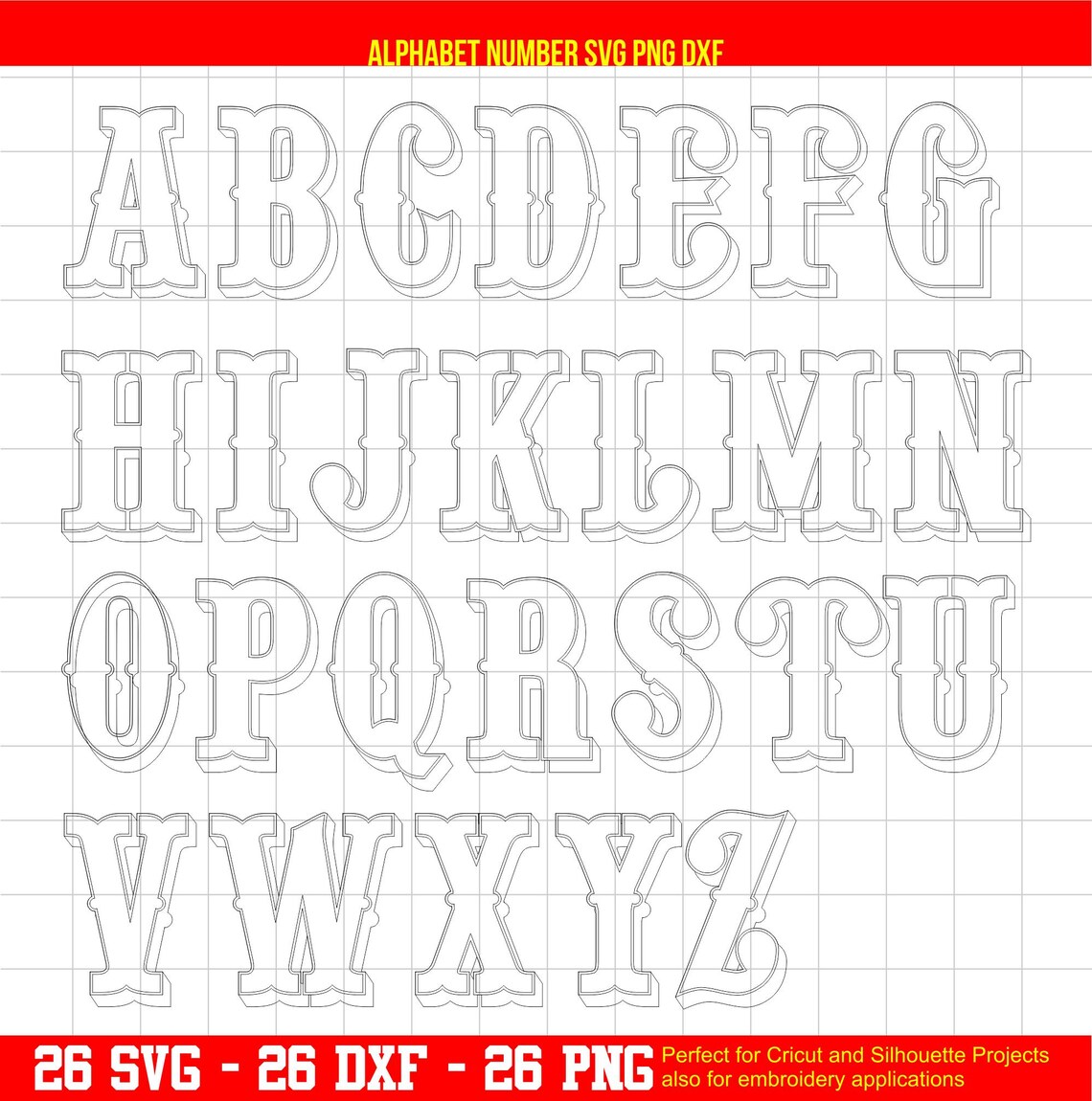 49ers Football Jersey Font Alphabet SVG: San Francisco Team Colors ...
