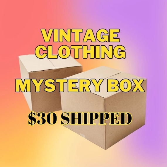 vintage clothing mystery box - Gem vintage clothing mystery box - Gem