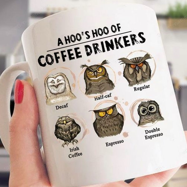 Owl Mug - Etsy