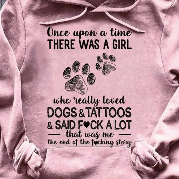 Once Upon a Time There Was a Girl Who Really Loved Dogs - Etsy