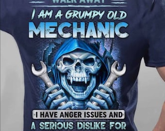 Walk Away I'm a Grumpy Old Man Svg - Etsy