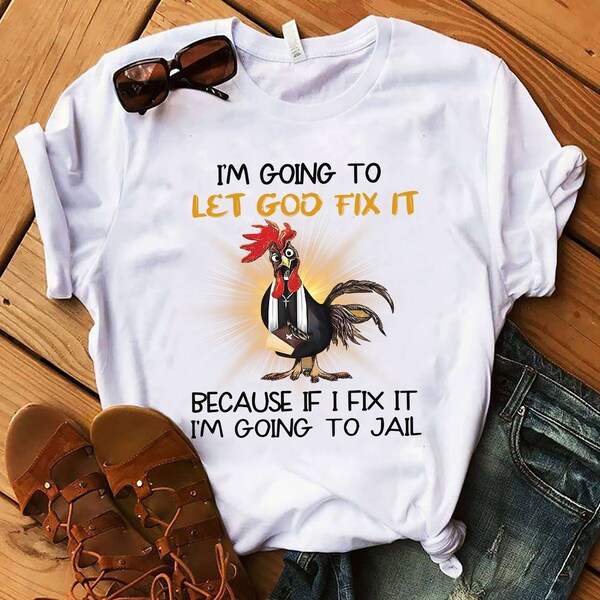 Im Going to Let God Fix It Because If I Fix It Im Going to Jail Svg - Etsy