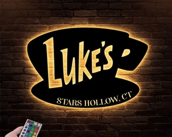 Lukes Coffee Sign - Etsy