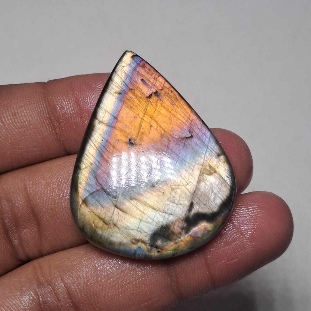 Spectrolite, Spectrolite Labradorite, Natural Spectrolite, Flashy, Oval ...