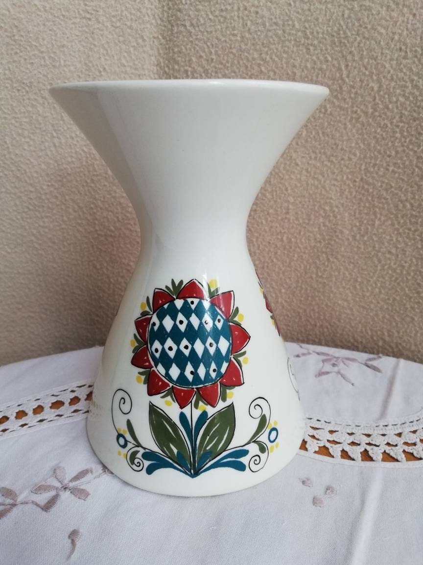Vintage Figgjo Flint Saga Norsk Design Vase Norvège FF Norway - Etsy