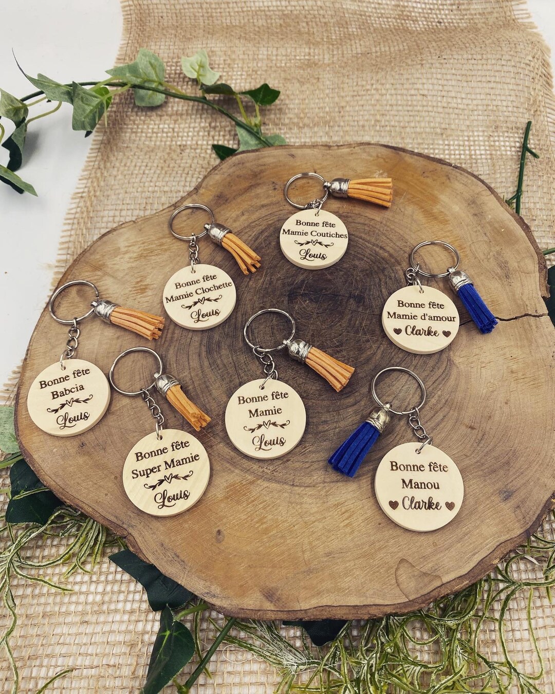 Personalized Key Ring, Mother's Day, Father's Day, Mom I Love You ...