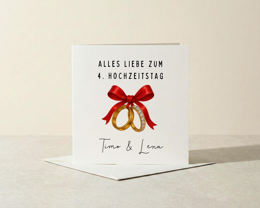 Glckwnsche Zum 4 Hochzeitstag