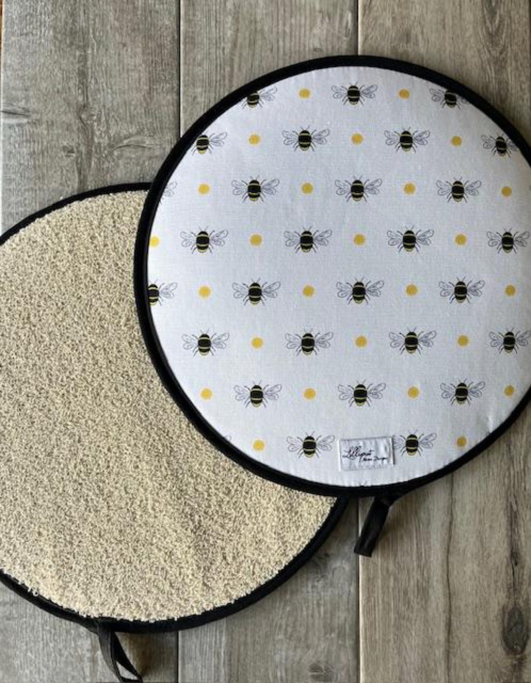 Bumble Bee Aga Cover // Hob Covers // Terry Towelling // Kitchen ...