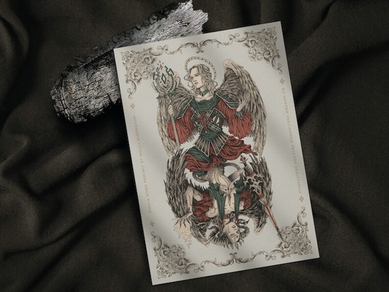 Gabriel & Asmodeus Demon X Angel Poster War in Heaven Artisan Posters ...