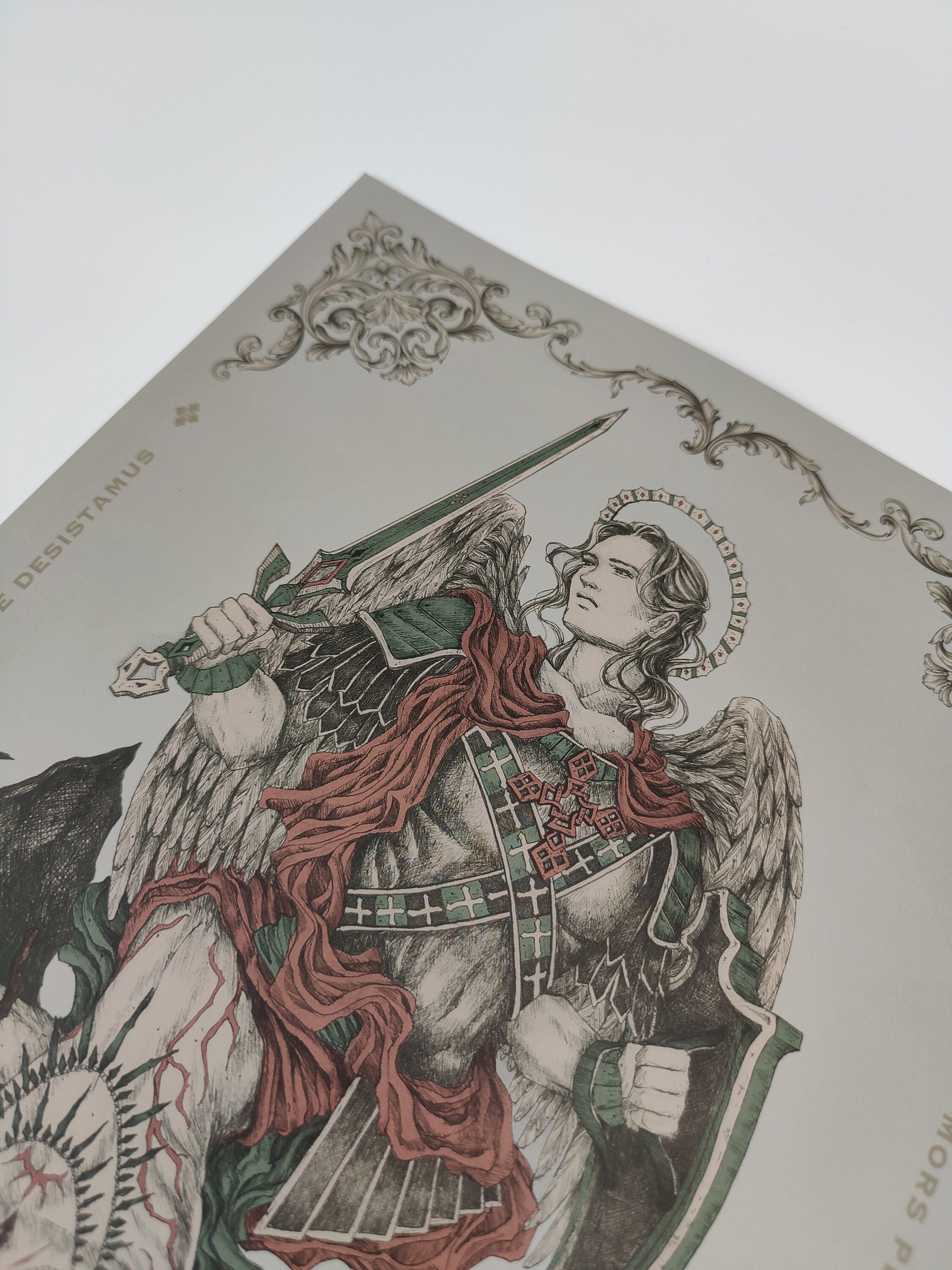 Gabriel & Asmodeus Demon X Angel Poster War in Heaven Artisan Posters ...