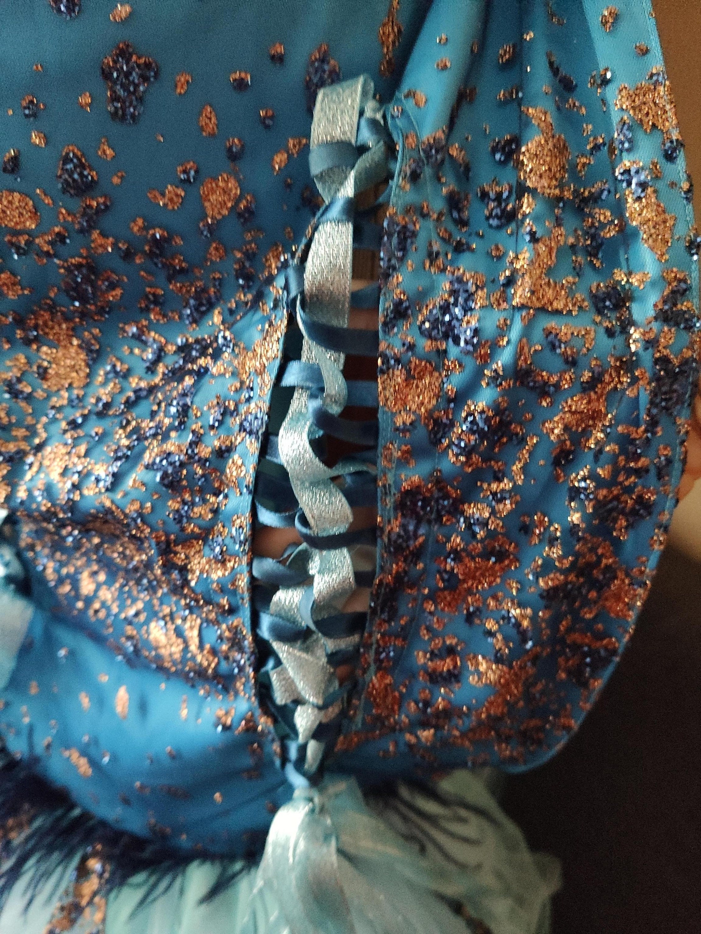 NEW Burlesque Complete Outfit, Skirt Mermaid Burlesque, Corset ...