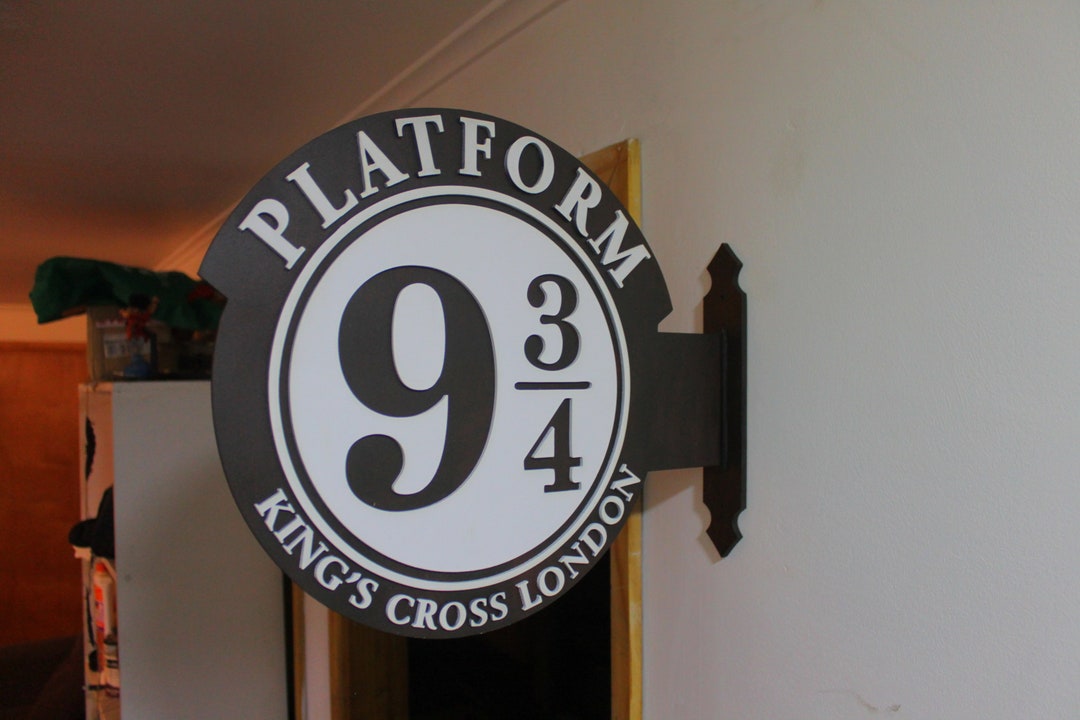 Multilayer Sign Platform 9 3/4 Multilayer Sign - Etsy UK