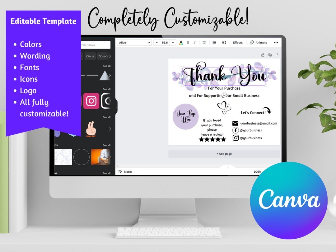 Thank You Cards Business // Mercari Thank You, Poshmark Thank You ...