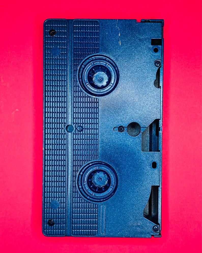 Retro VHS Art Print 2 unframed Print of Painted VHS Tape in Various ...