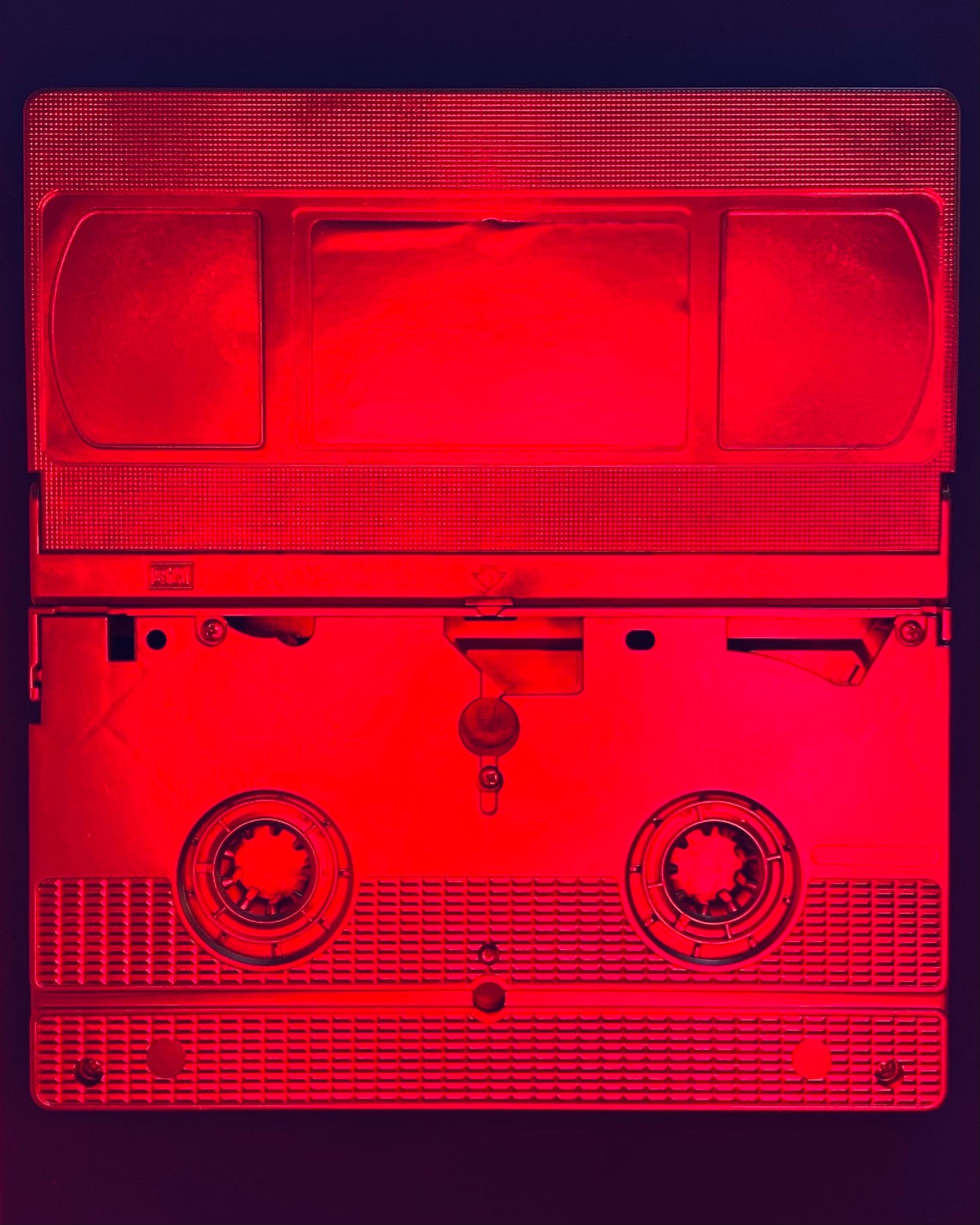 Retro VHS Art Print 3 unframed Print of Painted VHS Tape in Various ...