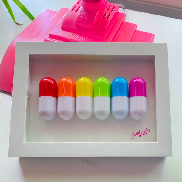 Pill Art - Etsy
