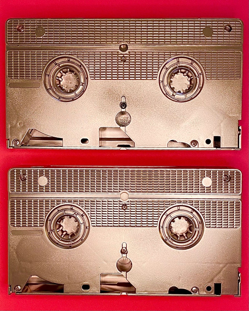 Retro VHS Art Print 3 unframed Print of Painted VHS Tape in Various ...