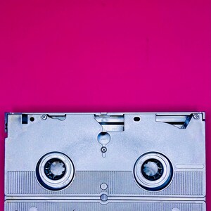 Retro VHS Art Print #3 [unframed Print of Painted VHS Tape in Various ...