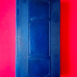 Retro VHS Art Print #2 [unframed Print of Painted VHS Tape in Various ...